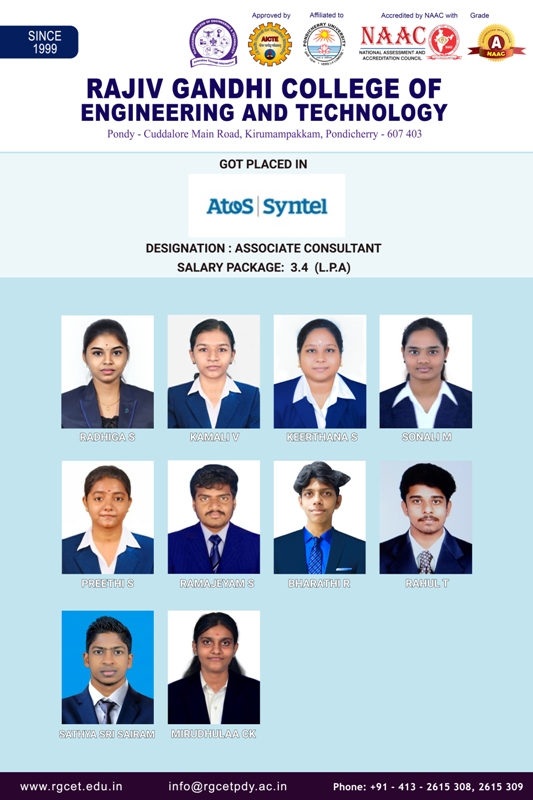 Rajiv Gandhi College of Engineering and Technology