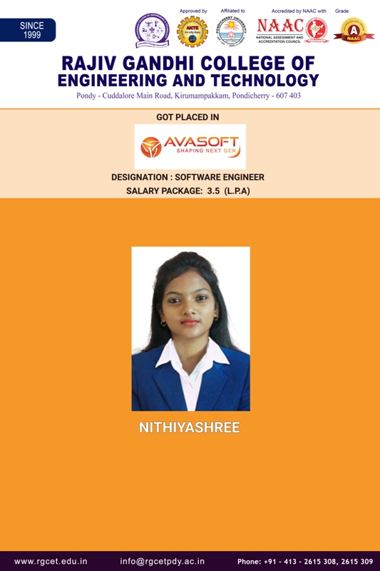 Rajiv Gandhi College of Engineering and Technology